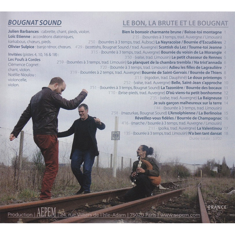 Le bon, la brute et le bougnat - CD - En vente sur phonolithe.fr