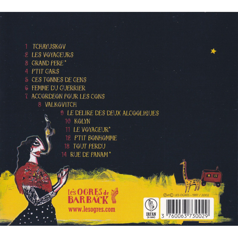 Rue du temps - Les Ogres de Barback - CD - En vente sur phonolithe.fr