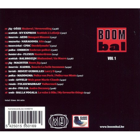 Boombal vol. 1 - CD - En vente sur phonolithe.fr