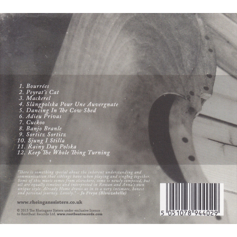 Already Home - The Rheingans Sisters - CD - En vente sur phonolithe.fr