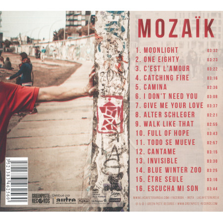 Mozaïk - La Cafetera roja - CD - Phonolithe